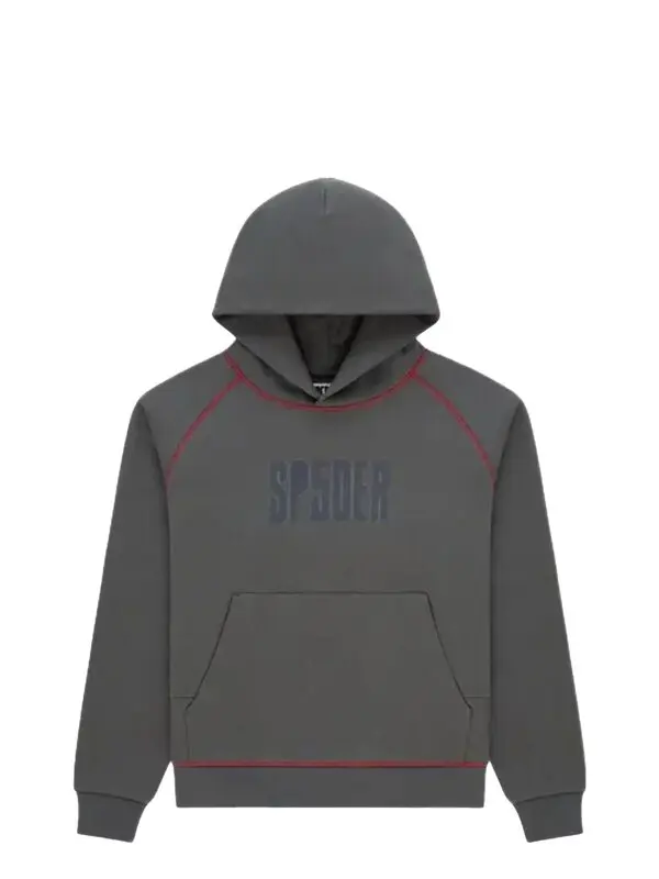 SP5DER Archive Contrast Hoodie - Slate Grey