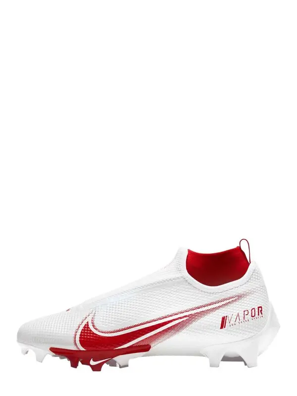 Nike Vapor Edge Pro 360 Football Cleats - White/red