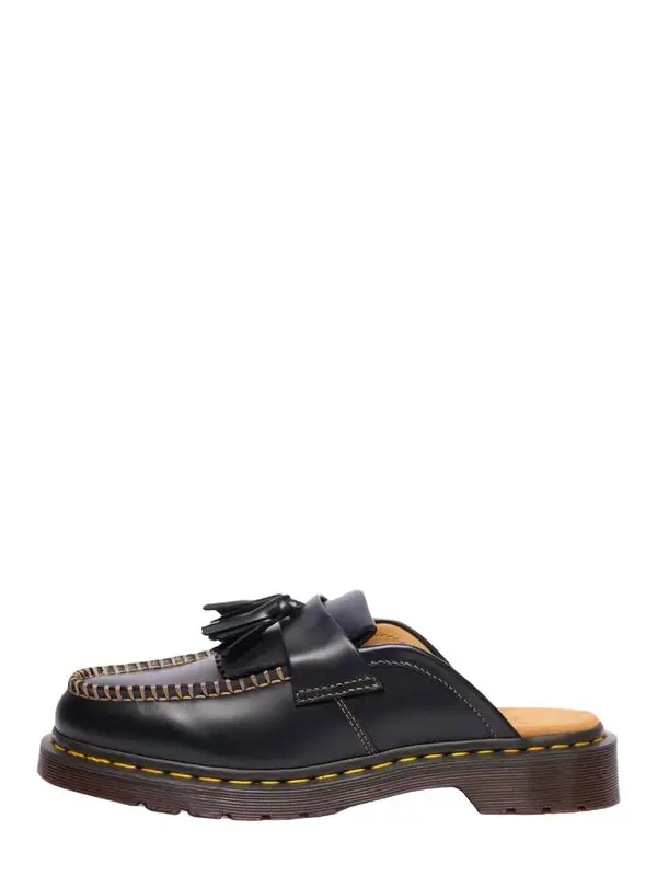 Dr. Martens Adrian Mule Tassel Loafer - Black