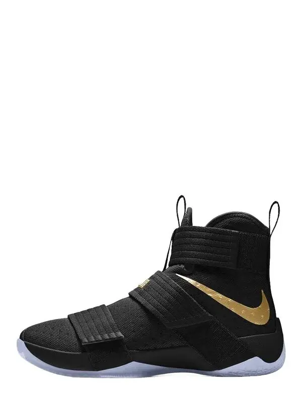 Nike Lebron Zoom Soldier High-top Sneakers - Black/goldyellowgold
