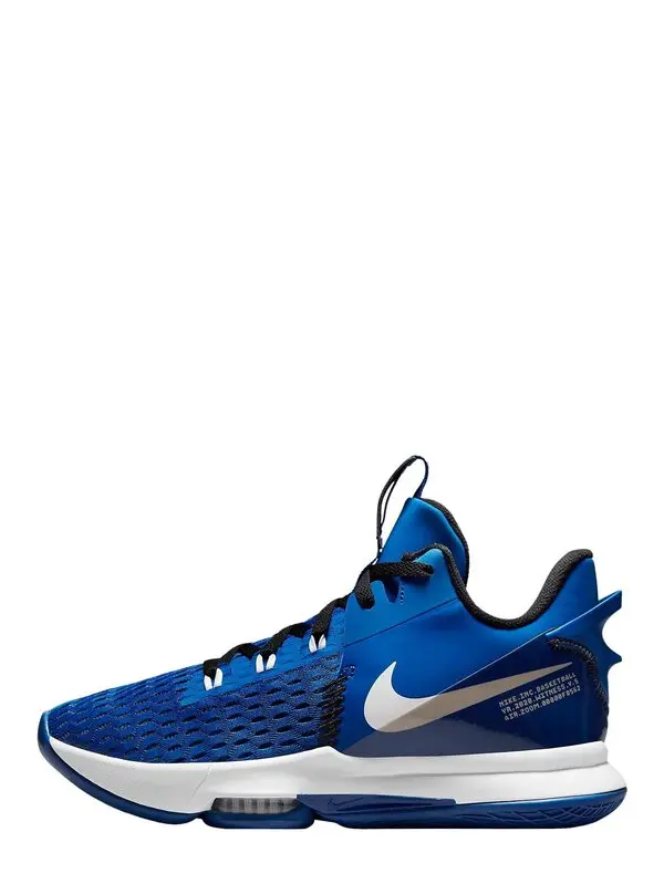 Nike Lebron Witness 5 Basketball Sneakers - Black/blue