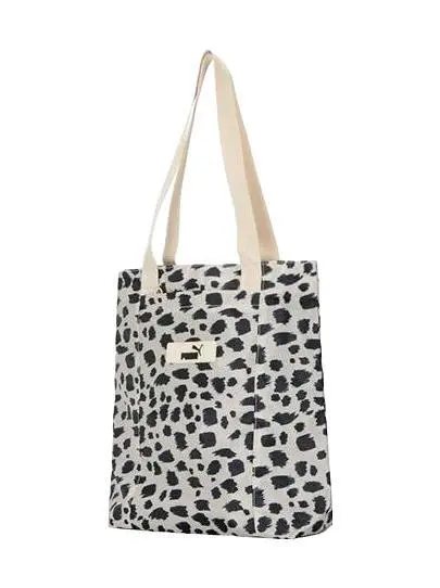 PUMA Core Pop Shopper Bag - Beige/black