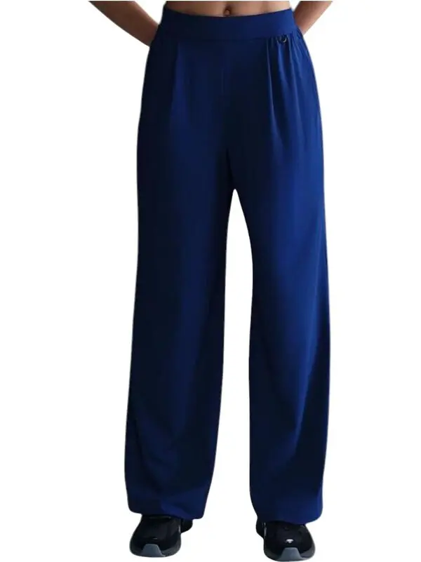 Nike 24.7 Perfectstretch Dri-fit High-rise Loose-fit Pants - Deep Royal Blue/blue Void