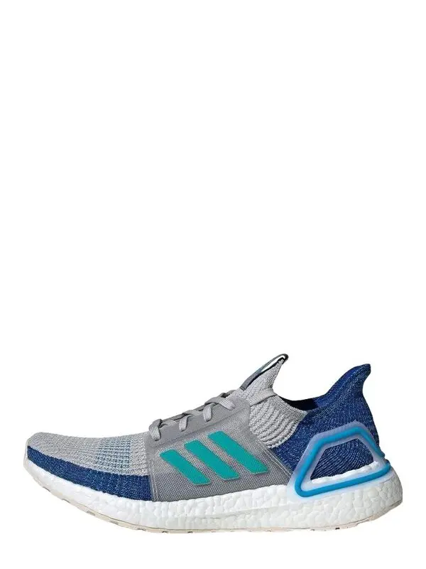 Adidas Ultraboost 19 Athletic Sneakers - Gray/navy Blue