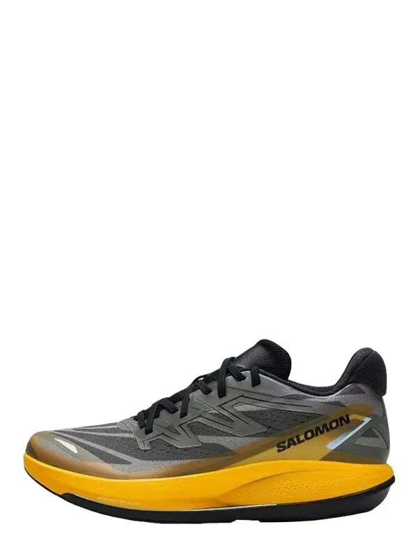 SALOMON Phantasm 2 Athletic Sneakers - Gray/yellow