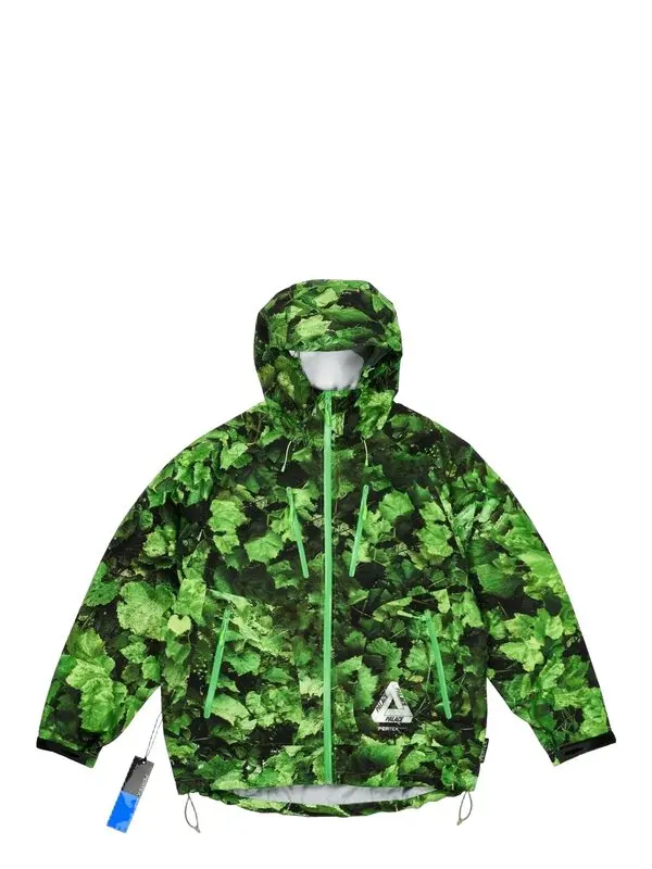 PALACE Pertex 3l Armor Jacket Leaf Print - Green