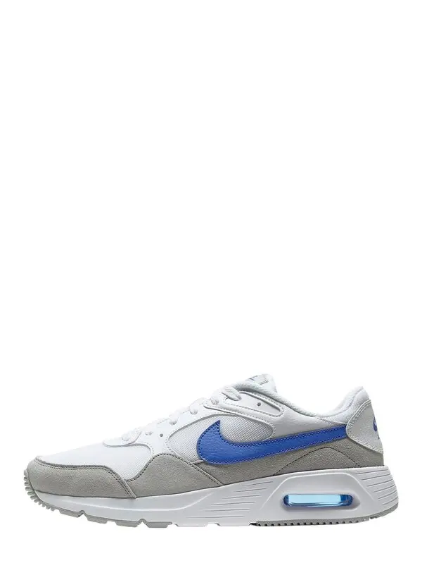 Nike Max Sc "white Game Royal" Sneakers - White/grey/blue