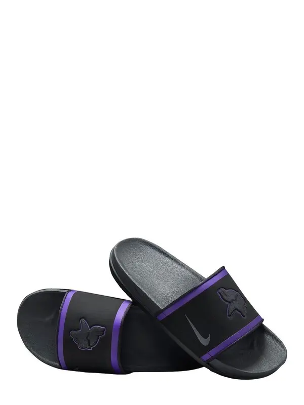 Nike Nfl X Offcourt Slide 'minnesota Vikings - Black/purple