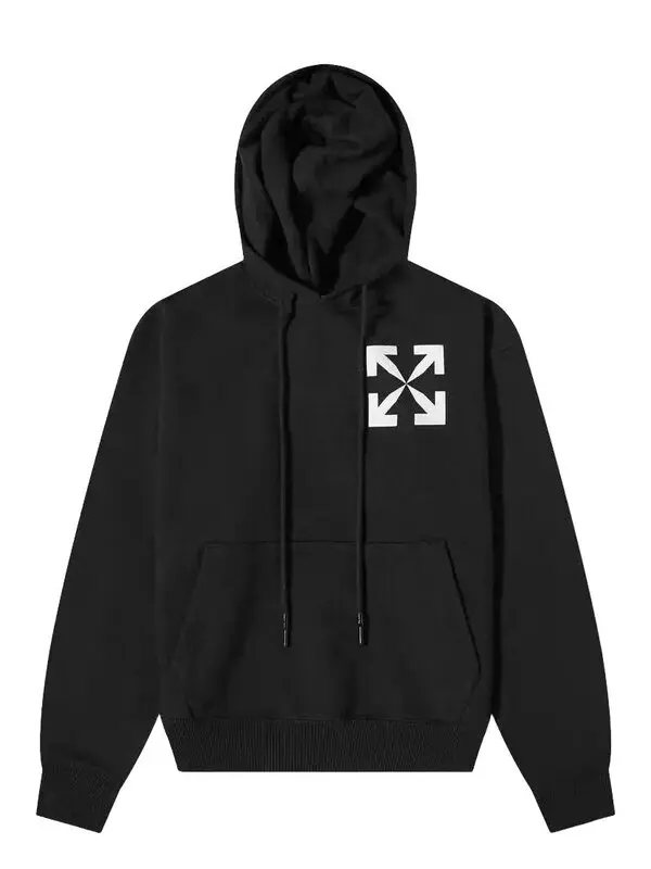 Off-White Kangaroo Pocket Arrow Hoodie - Multi-color