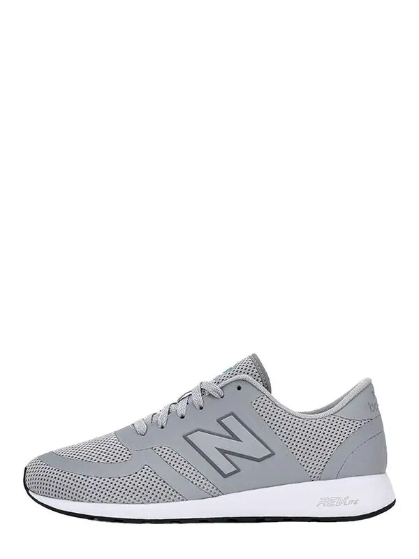 NEW BALANCE 420 Re-engineered Low Top Sneakers - Gray/white