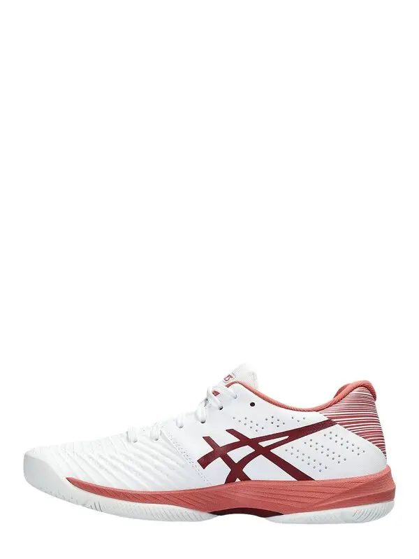 Asics Solution Swift Ff Athletic Shoes - White/red