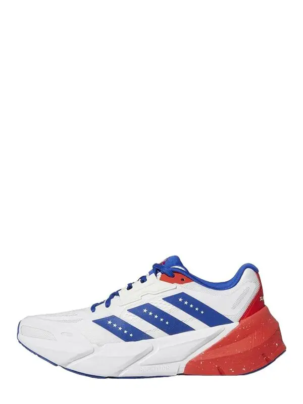 Adidas Adistar Peachtree Athletic Sneakers - Cloud White/collegiate Royal/red