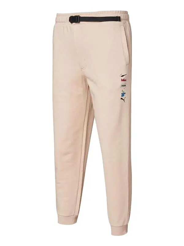 PUMA Akareness Pants 'beige Black - Beige/black
