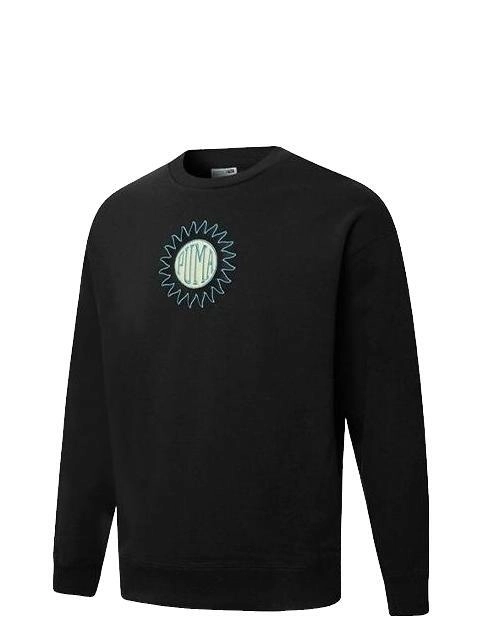 PUMA Downtown Graphic Crew Pullover - Black