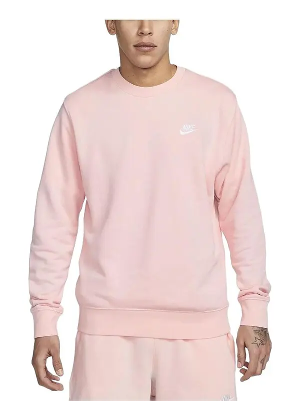 Nike Club Fleece Crew - Pink