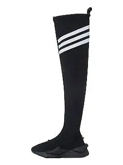 Adidas Y-3 Thigh High Cargo Boots - Black