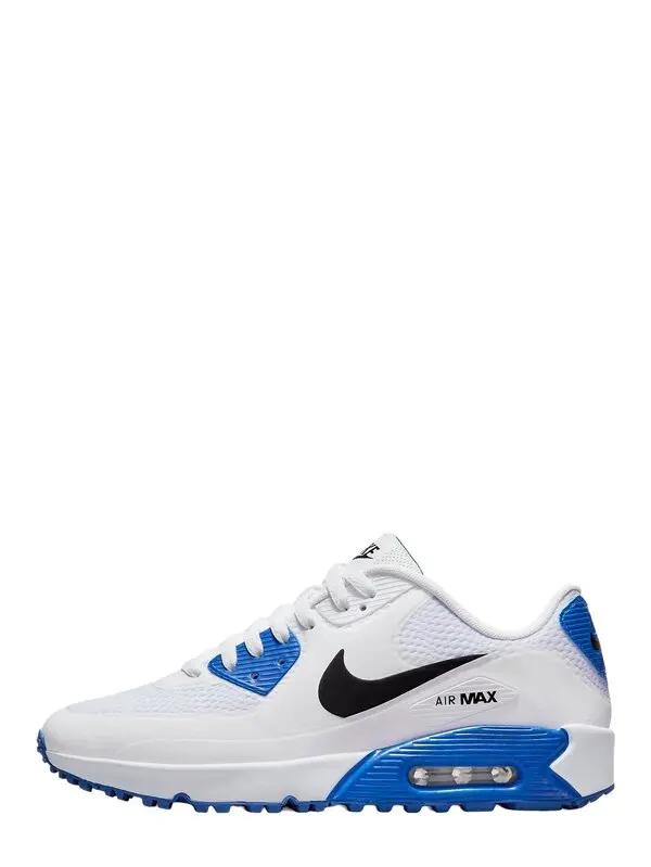 Nike Max 90 Golf Sneakers - White/blue