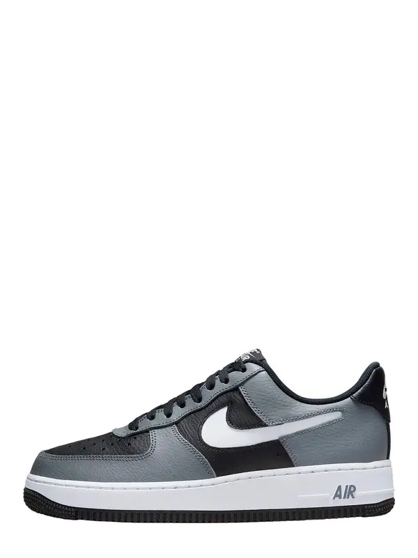 Nike Force 1 '07 Lv8 Low Top Sneakers - Black/gray