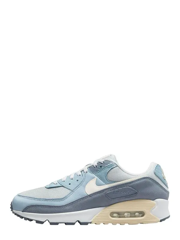 Nike Max 90 Premium Sneakers - Gray/white/blue
