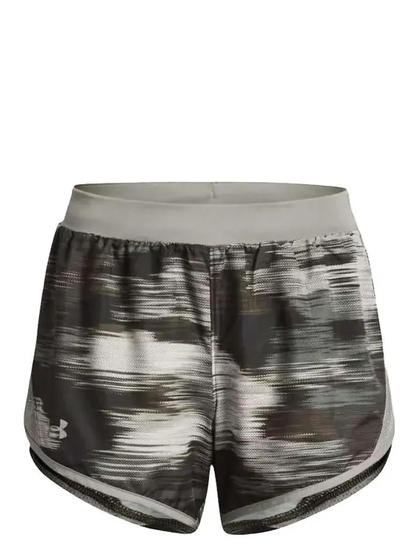 Under Armour Fly-by 2.0 Printed Shorts - Grey