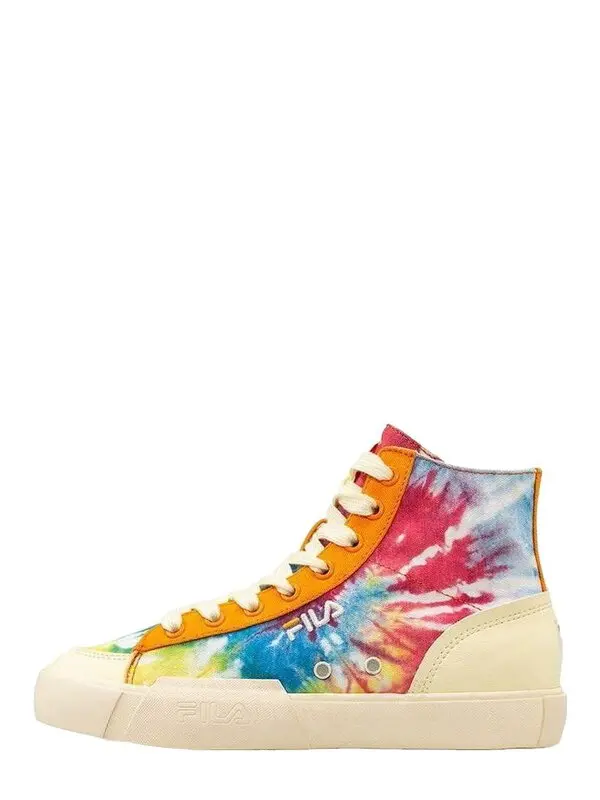 FILA FUSION Canvas High Top Sneakers - Multi-color