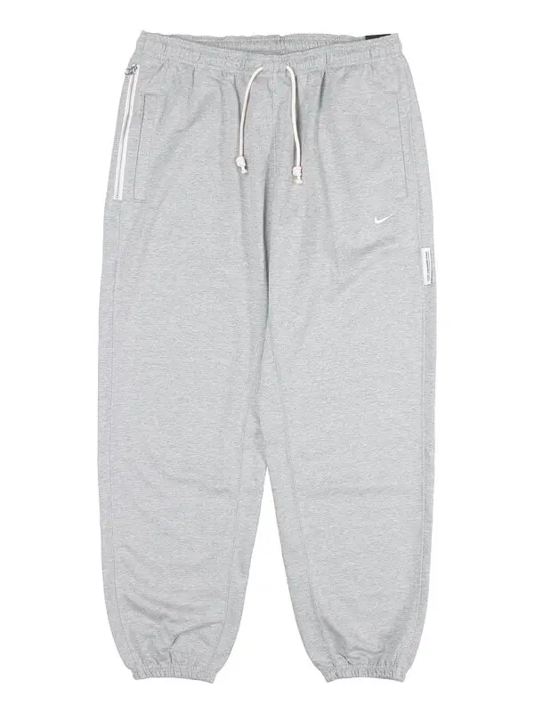 Nike Dri-fit Standard Issue Embroidery Sweatpants Gray - Grey