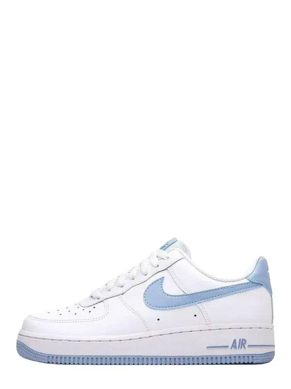 Nike Force 1 Low '07 Patent Sneakers - White/blue