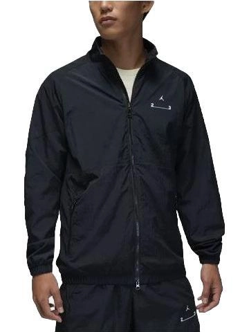 JORDAN Zip Up Casual Jacket With Small Logo Detail - Default Color
