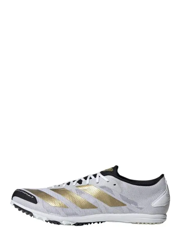 Adidas Adizero Xcs Tme Track Spikes - White/gold