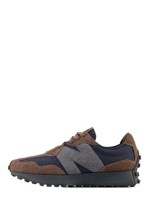 NEW BALANCE 327 "brown Navy" Ms327wi - Brown/navy