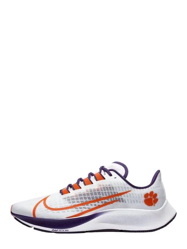 Nike Zoom Pegasus 37 'clemson' Athletic Sneakers - White/blue