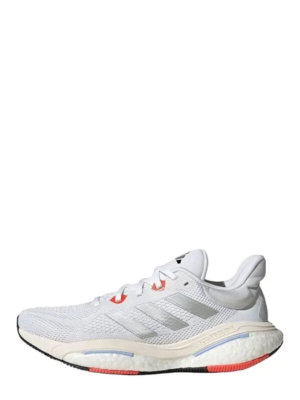 Adidas Solarglide Running Shoes - White/silver