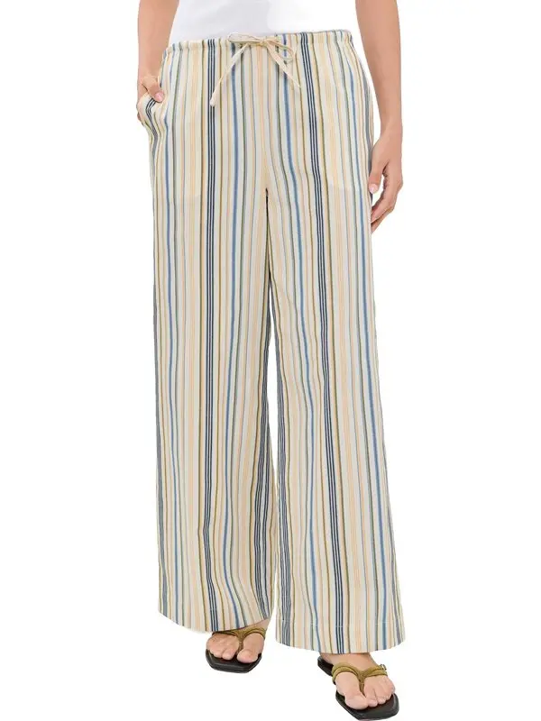 Joe's Jeans The Brynn Pants - Azure Multi Stripe