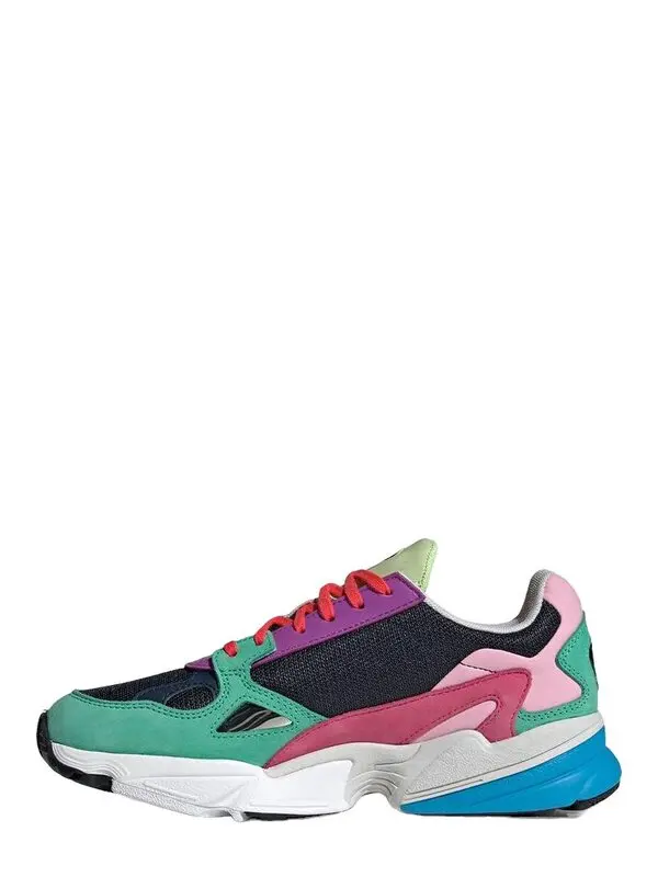 Adidas Falcon "multi Color" Low Top Sneakers - Blue/green