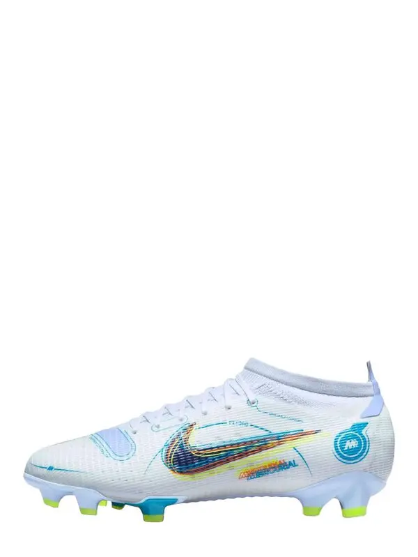Nike Mercurial Vapor 14 Pro Fg Football Boots - Grey/black/blue