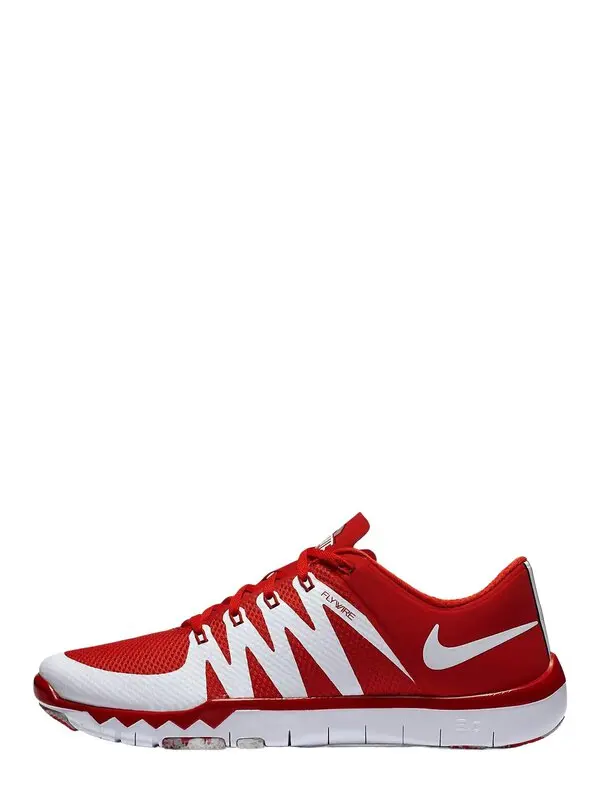 Nike Free Trainer 5.0 V6 Amp "ohio State" Athletic Sneakers - White/red