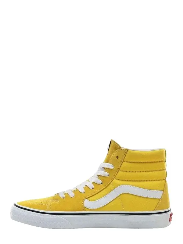 VANS Sk8-hi "vibrant " High Top Sneakers - Yellow