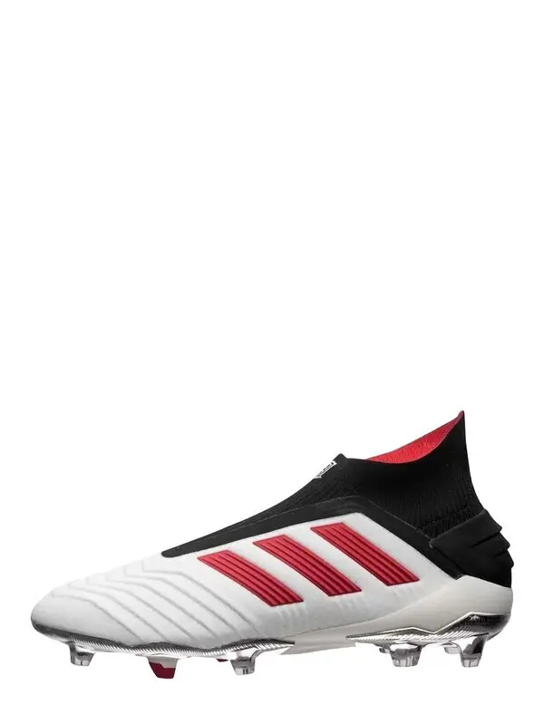 Adidas Predator 19+ Fg Soccer Cleats - Cloud White/red/core Black