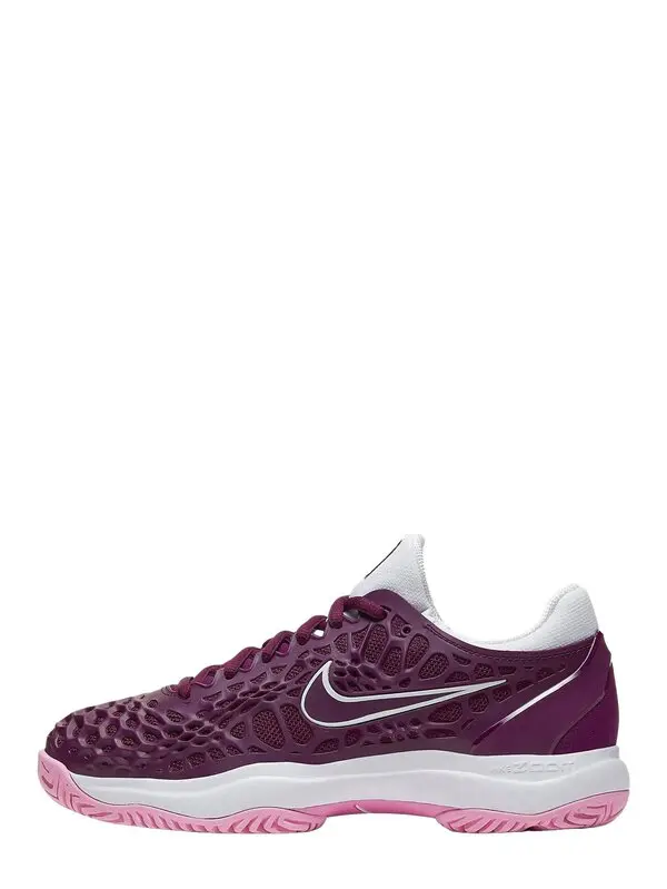 Nike Zoom Cage 3 Hc Athletic Sneakers - White/purple
