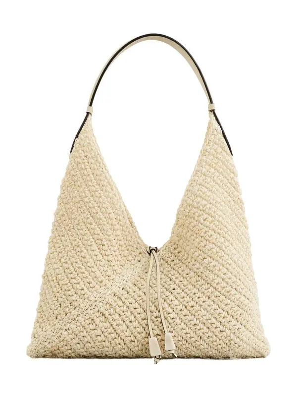 HUNTING SEASON Small Origami Tote Bag - Natural/oyster