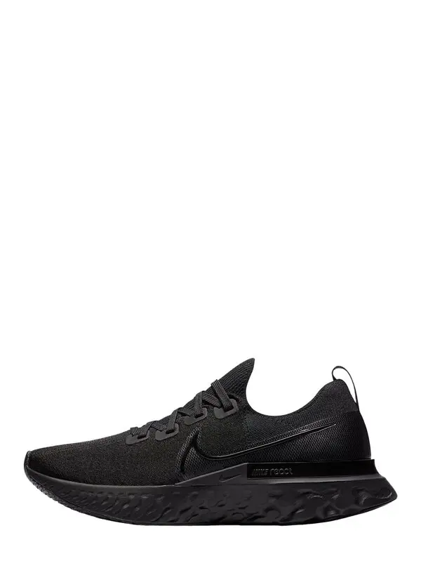 Nike React Infinity Run Flyknit Sneakers - Black
