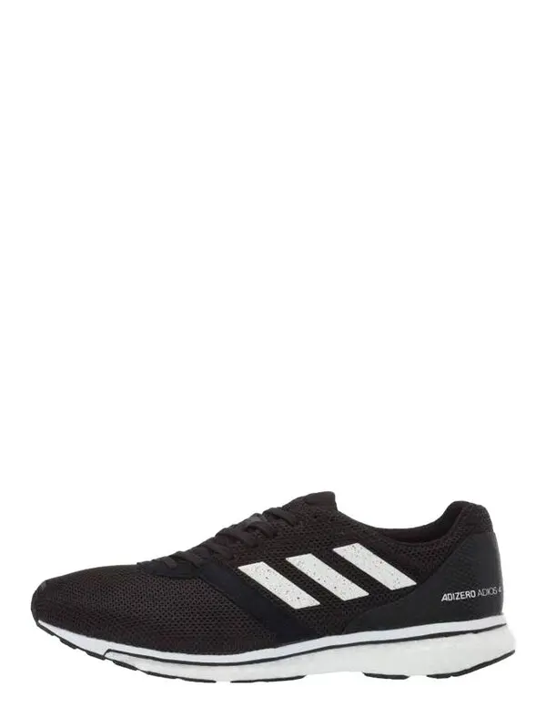 Adidas Adizero Adios 4 Athletic Sneakers - Black
