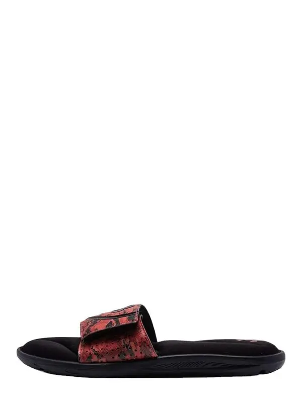Under Armour Ignite 6 Graphic Strap Slide - Black/red