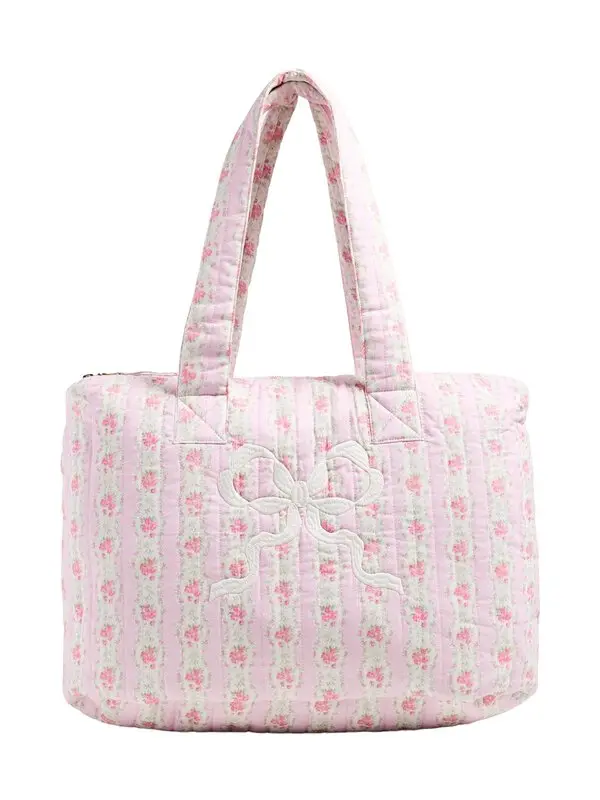 LoveShackFancy Aja Tote Bag - Lady Blossom