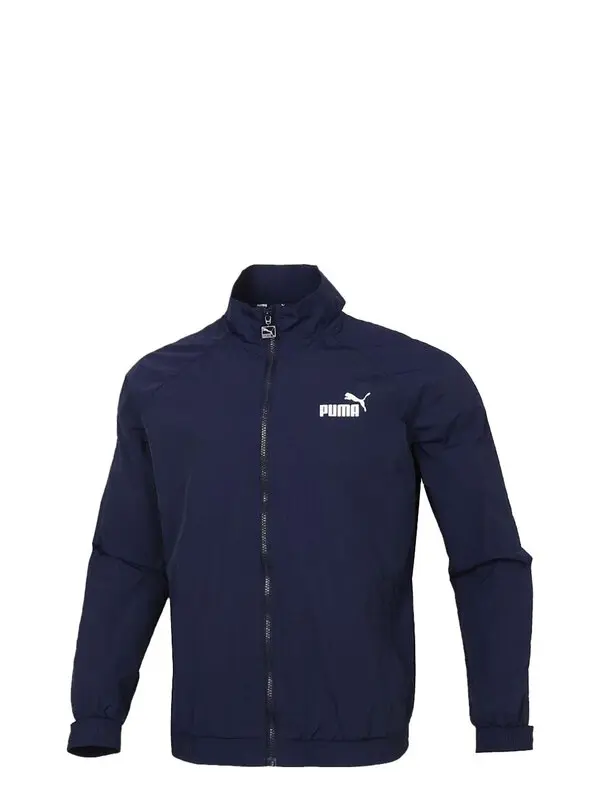 PUMA Panelled Track Jacket - Navy/white