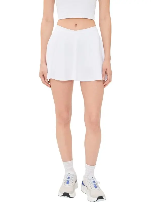 Beyond Yoga You're A Force Skirt - White