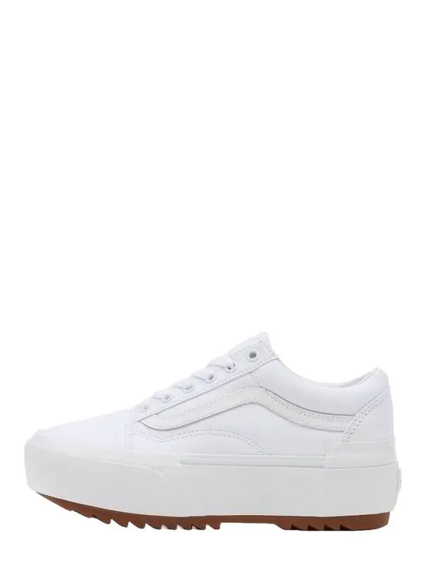 VANS Old Skool Stacked "true Gum" Sneakers - White