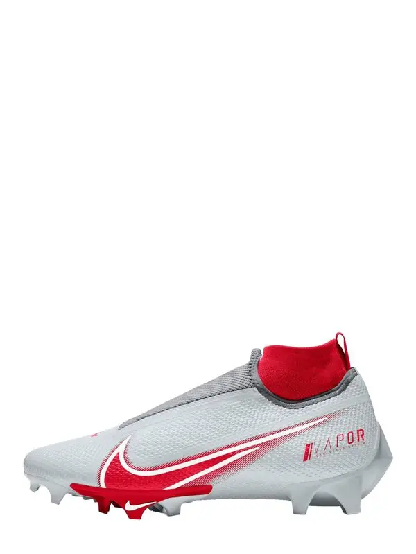 Nike Vapor Edge Pro 360 Football Cleats - Gray/red