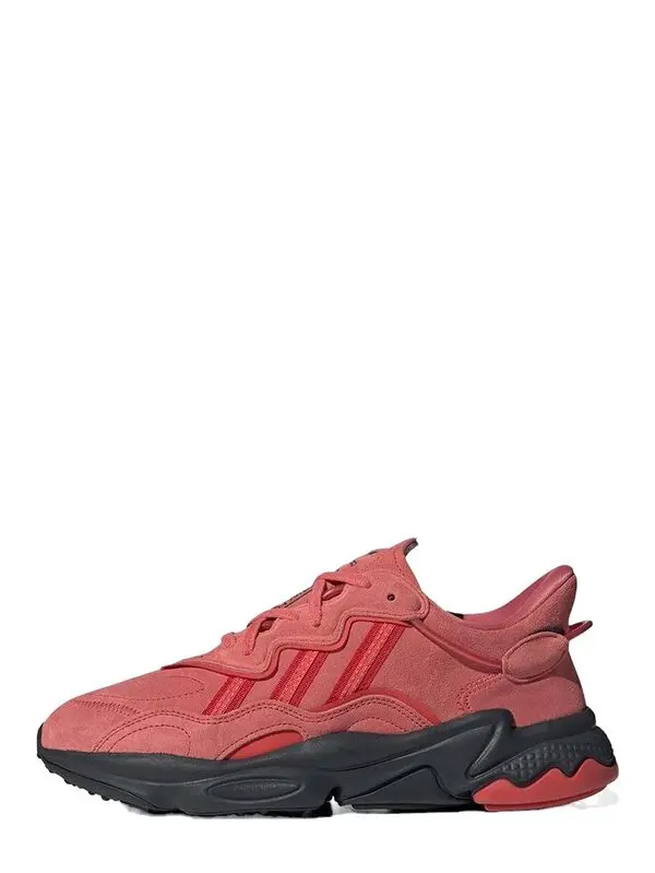Adidas Ozweego 'glory Carbon' Low Top Sneakers - Red