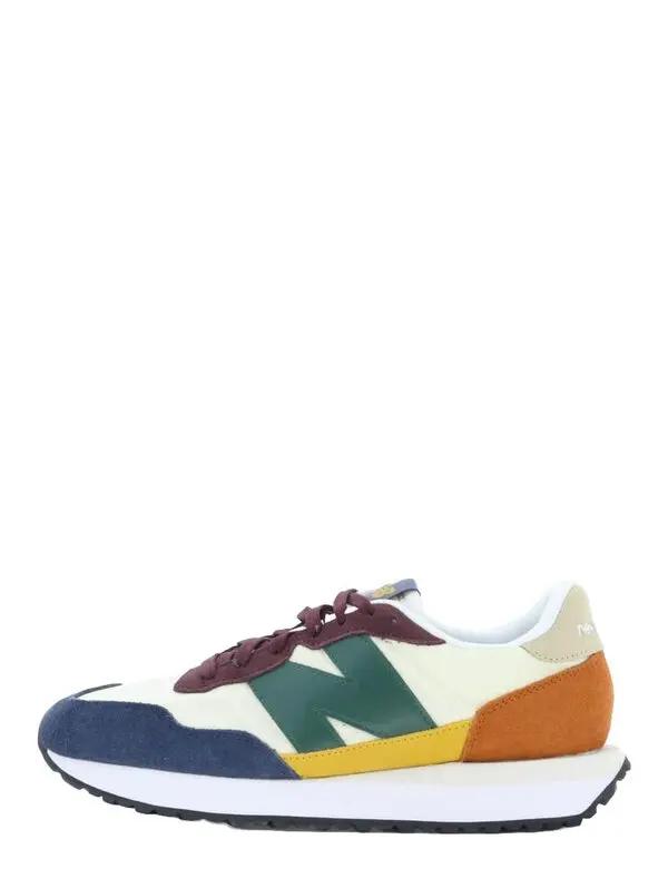 NEW BALANCE 237 Low Top - White/green/blue